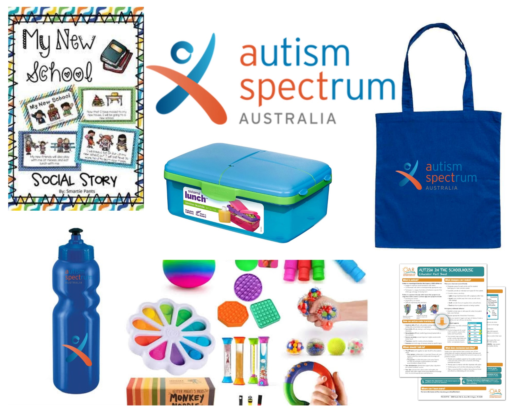 Aspect (Autism Spectrum Australia) : Aspect Welcome Packs